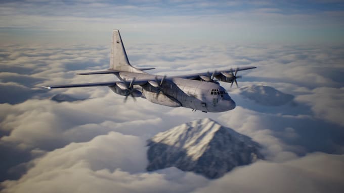 Do realistic aircraft animation airplane design automotive animation ...