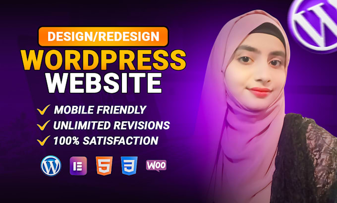 Design, redesign, build, revamp wordpress website, wordpress website development by Devflow89 ...