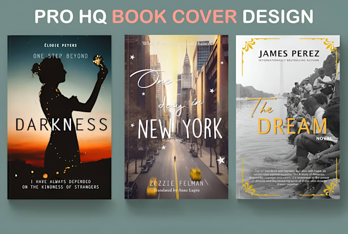 Design an unique professional book cover, ebook, amazon kdp by ...