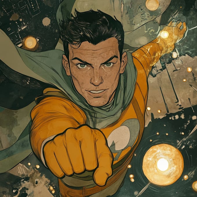 Draw you a traditional american comic book design by Tanithbouwer | Fiverr