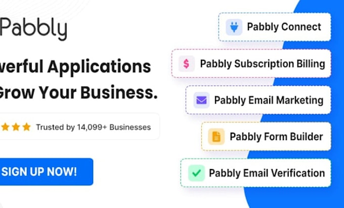 Be your pabbly connect setup workflow to automation business by Pinkstories93 | Fiverr
