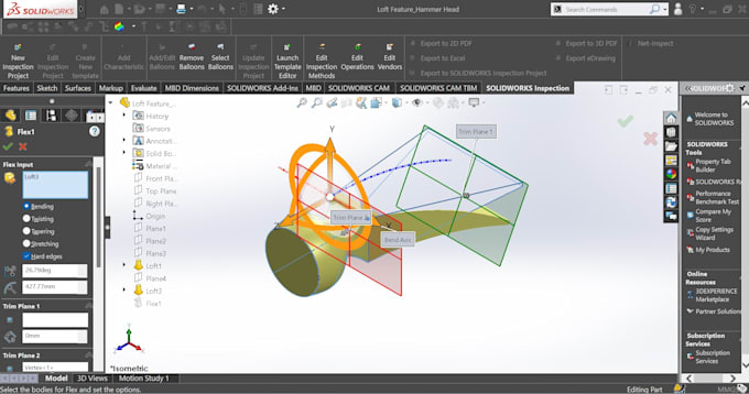 Design 3d solid and surface parts in solid works by Anm_nahid | Fiverr