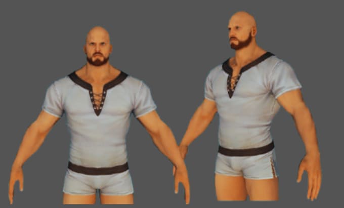 3d lowpoly ps1 n64 psx character model rigging and animation for your ...