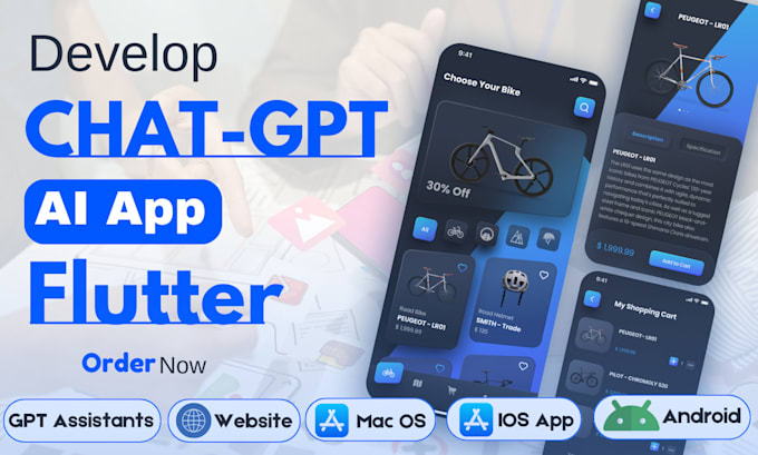 Build custom gpt mobile app by Gs_developer_1 | Fiverr