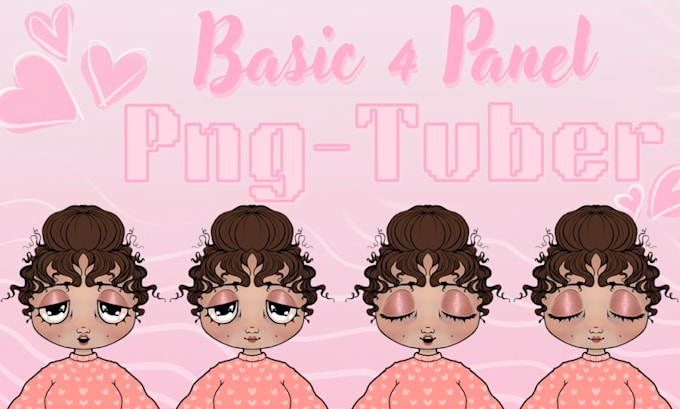 Make you a basic 4 state png tuber by Monastired | Fiverr