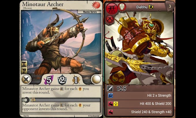 Card game design card game box design card game art board game design ...