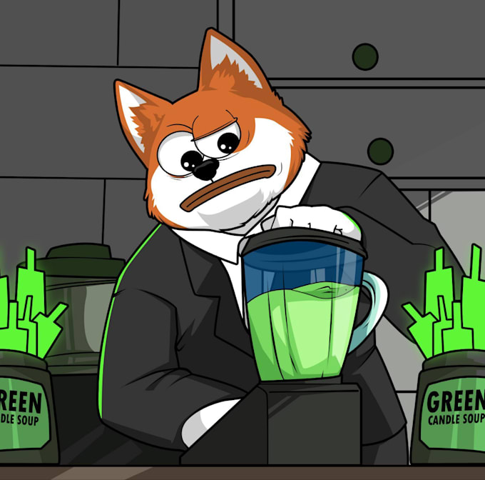 Meme coin animation crypto meme art funny meme video solanah meme coin ...