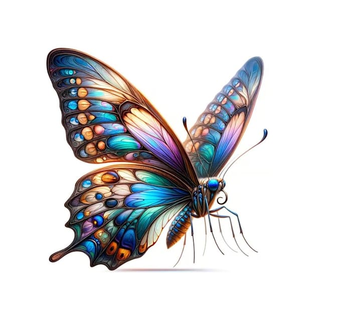 Design high quality sweing butterflies mascot logo with fastest ...