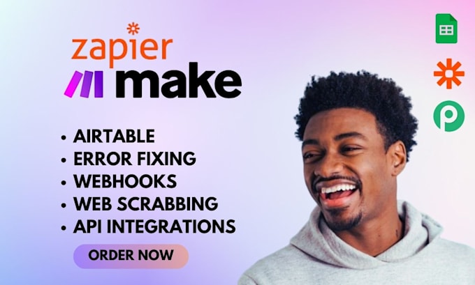 Do Make Com Made Com Zapier Automation Or Make Com Automation By Samsunny05 Fiverr