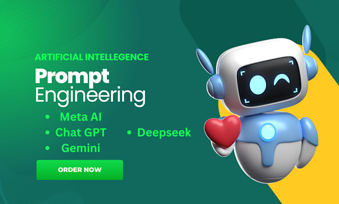 Write custom prompts for ai tools and chatbots by Jhanzaibdm | Fiverr