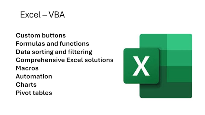 Do excel sheet vba programming macros and excel formula by Pbucka | Fiverr