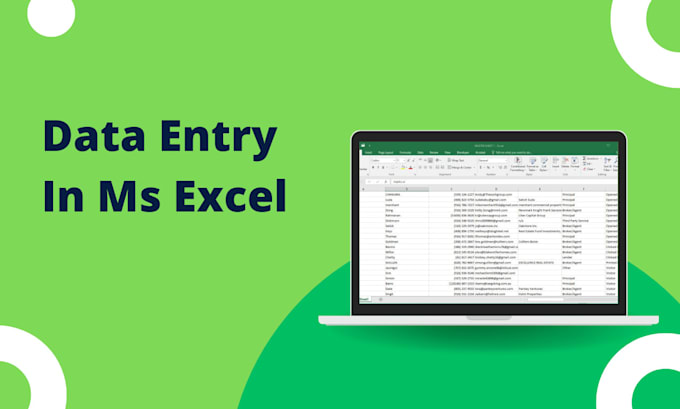 Precision excel data entry spreadsheet solutions by Memonajhangeer | Fiverr