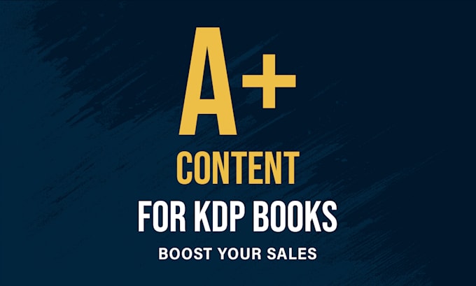 Design amazon kdp a plus content and ebc for your book listing by ...