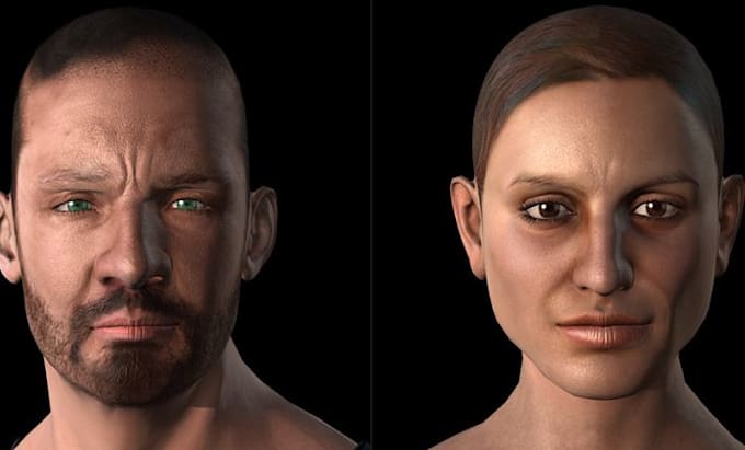 3d Model Realistic Character Design 3d Unity Game Metahuman Unreal