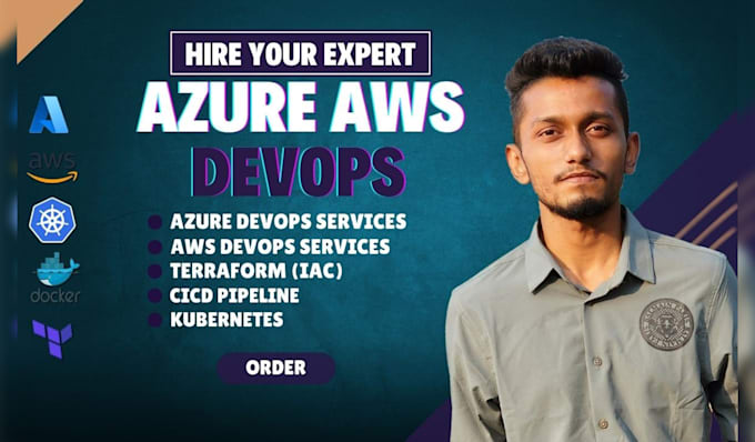 Be your expert for azure aws devops using cicd, terraform,kubernetes by ...