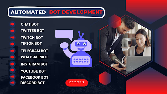 Develop twitter bot x bot x api bot twltter api bot massdm bot by Larry ...