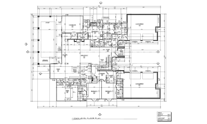 Draft complete city permit residential blueprints in autocad or revit ...