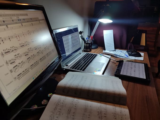 Provide digital music notation and transcription by Sebdaniels | Fiverr