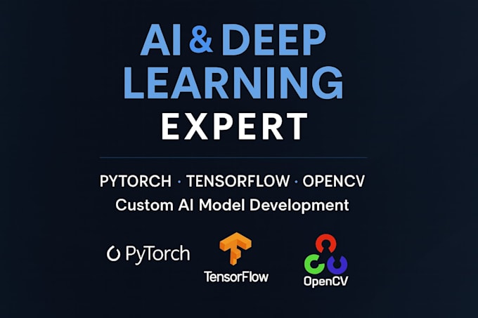 Build train deep learning and computer vision models using tensorflow or pytorch by Mahnoorzee53 ...