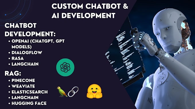 Build ai chatbots, rag applications and ai agents by Haseebarshad954 | Fiverr