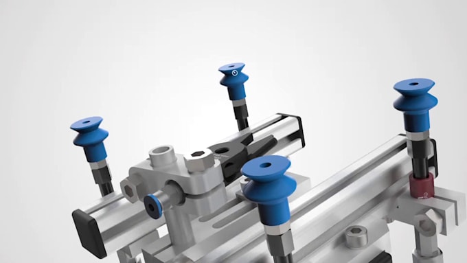 Create 3d industrial animation, 3d technical factory cgi 3d industrial ...