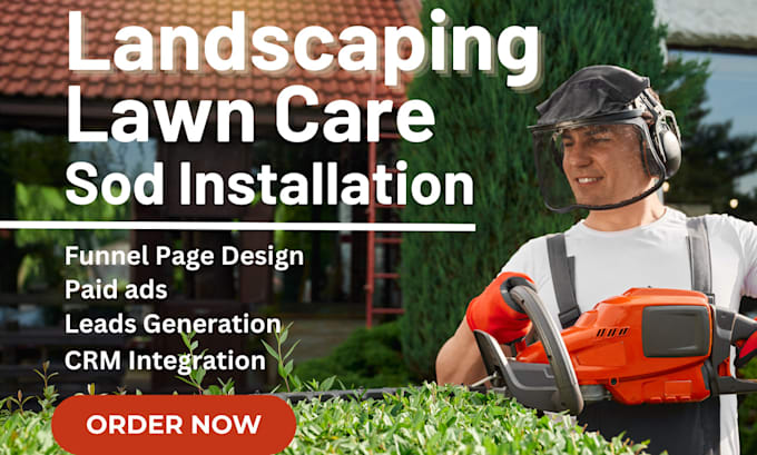 Run audience targeted facebook ads for landscaping leads and lawn care leads by Ultra__funnel ...