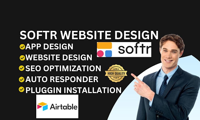 Setup softr airtable website client portal database design by Musasavy | Fiverr