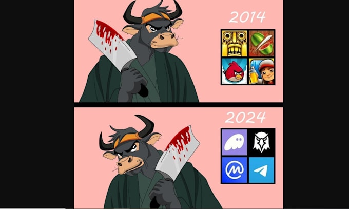 Create custom crypto meme coin art, meme coin animation, memecoin art ...