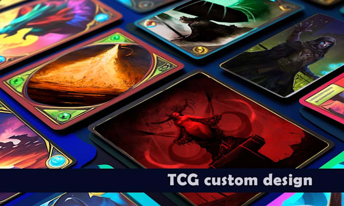 Create custom tcg fantasy card designs by Christianardila | Fiverr
