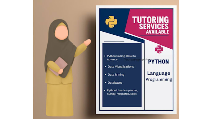 Tutor you coding in python from beginner to advanced level by Databases ...