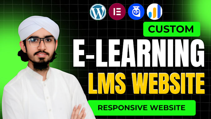 Develop a custom lms and elearning website for your business by Danishattari358 | Fiverr