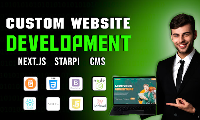 Develop website using nextjs with strapi, sanity, contentful cms by Devsecc | Fiverr