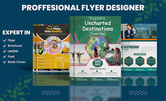 Do professional flyer design post card leaflet one pager event flyer by ...