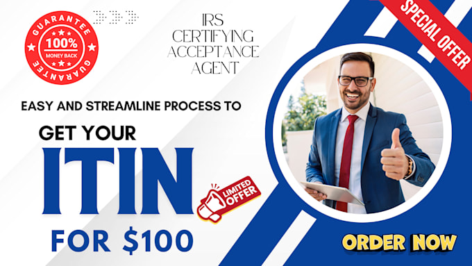 Get your itin as caa by Ez_consulting | Fiverr