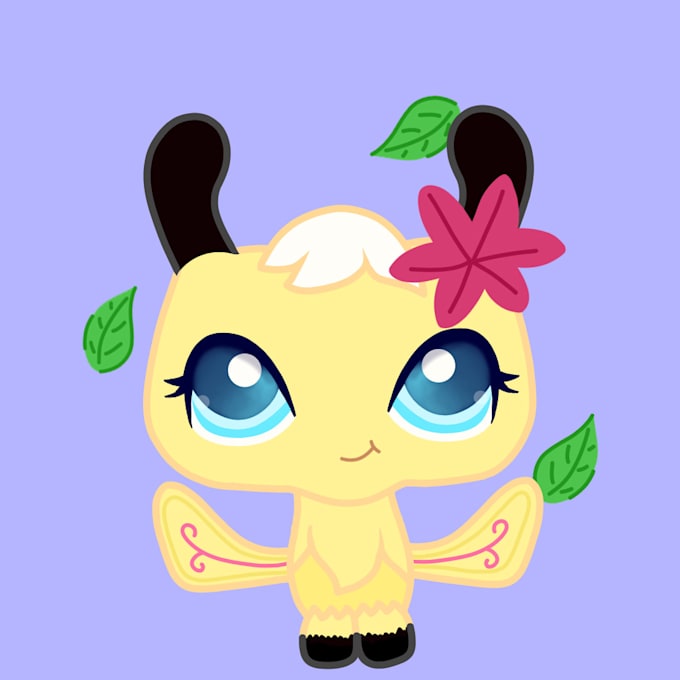 Draw lps styled pets by Pivoine95 | Fiverr