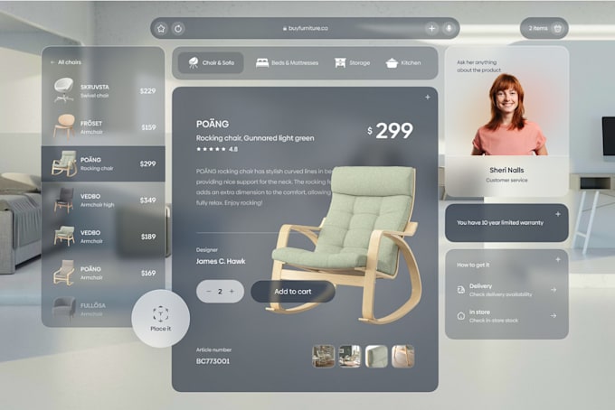 Virtual tryon app lidar app virtual try on cloth tryon vr app unity vr ...