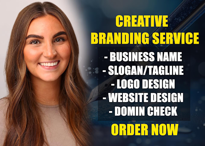 Craft beatify compelling business names, logo and slogans by Bellajames33 | Fiverr