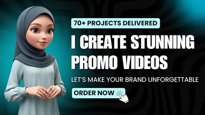 Create promo video for food and fashion by Faiqayousuf1250 | Fiverr