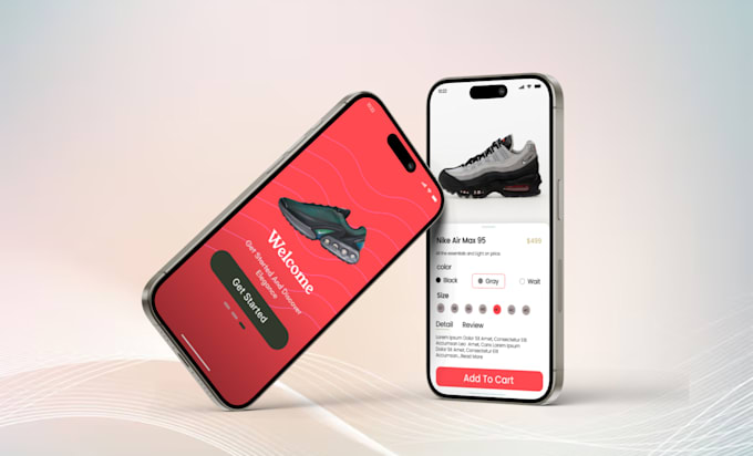 Do Professional Ui Ux Design For Mobil App Design Wireframing Using