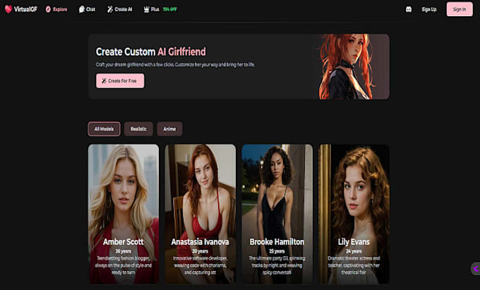 Build ai nsfw website, ai nsfw image generator, ai saas website by Spidy_developer | Fiverr