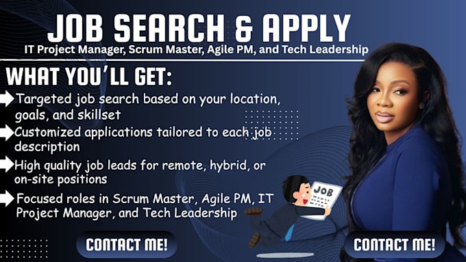 Job search and apply to remote agile scrum master it project manager ...