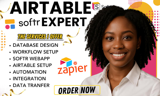 Setup airtable database, airtable automation, airtable crm setup, softr expert by ...
