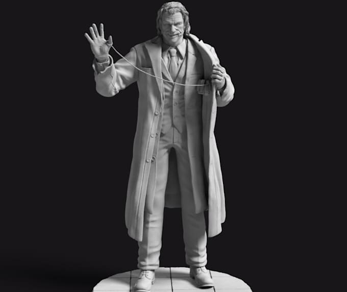 Do 3d modelling,stl files of figurines,human 3d portrait,miniature pose ...