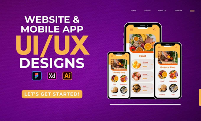 Do ui ux design, website figma ui ux, dashboard ui ux, mobile app ui ux by Lily_abraham | Fiverr