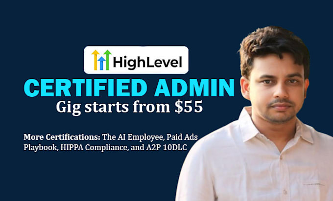 Set up and customize gohighlevel as a certified admin expert by ...