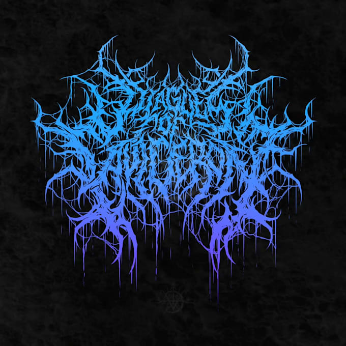Design your black, slamming, brutal, death metal band logo by Silas_goforth | Fiverr