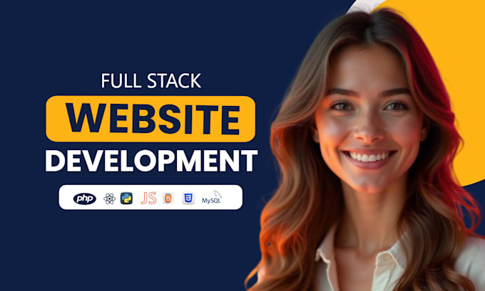 Do custom website development as full stack developer frontend backend developer by Malikasira ...