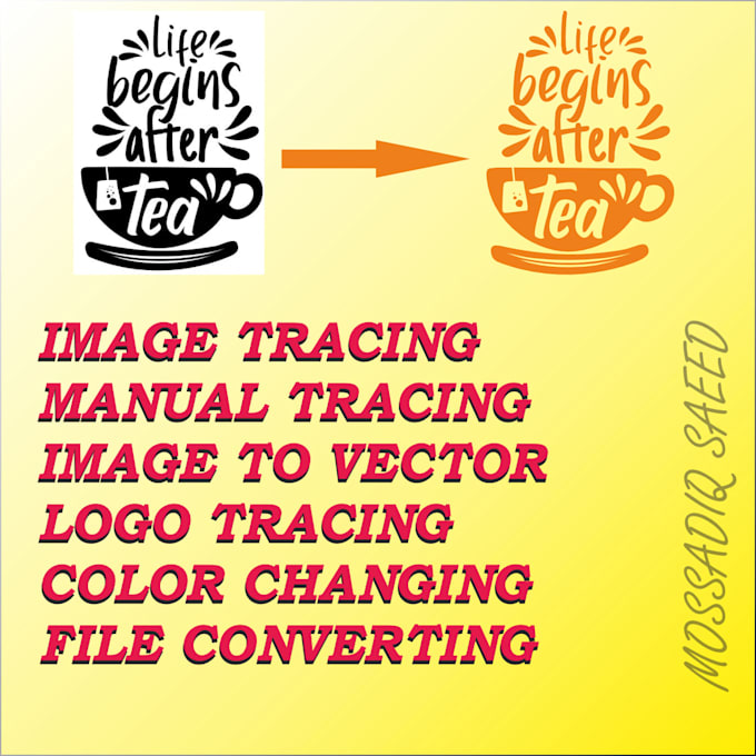 Do image tracing , logo tracing , change farmat , sizes by ...