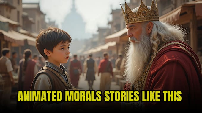 Create animated moral stories for kids youtube channel by ...
