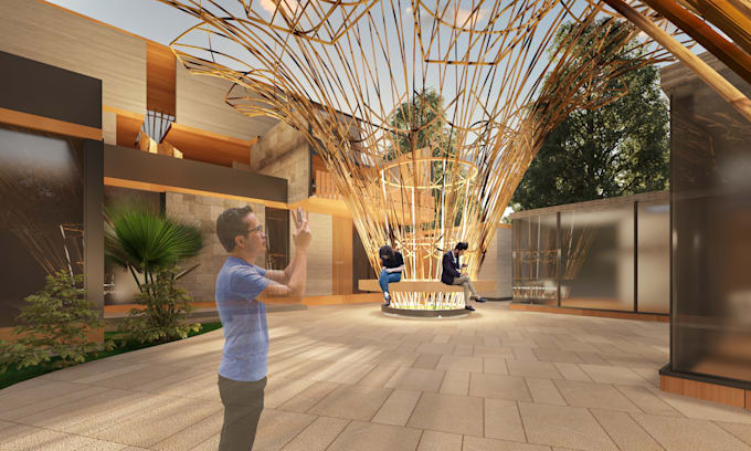 Create your architectural projects realistic renders by Sarapharon9 | Fiverr